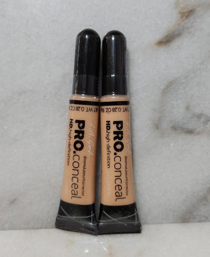 2'L.A. GIRL Pro Conceal HD Concealer GC972 NATURAL .28 oz. New ...
