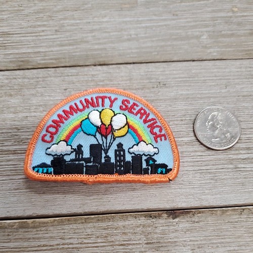 Girl Scouts Community Service Patch | eBay