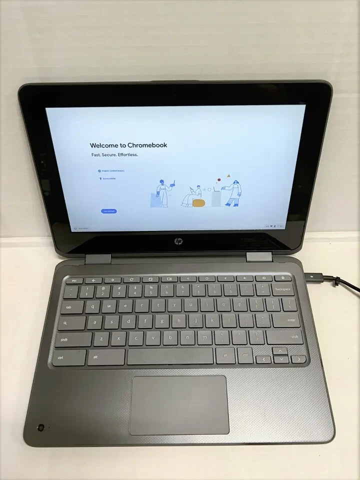 HP Chromebook X360 11.6" Multi-Touch 2-in-1 ,4GB RAM, 32GB SSD, *Screen ...