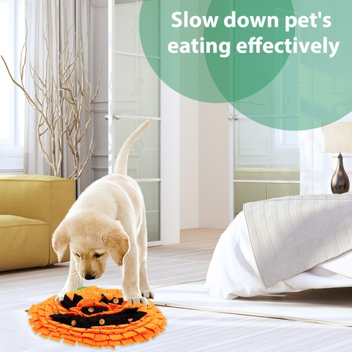 Dog Snuffle Mat Pumpkin Dog Sniffing Mat Snuffle Mat For Dogs Large ...