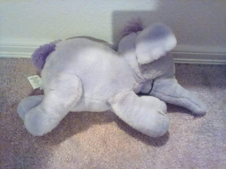 Disney Store Exclusive Small Lumpy Purple Heffalump | eBay
