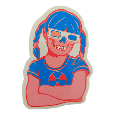 Zoltron Sue Nami (3D Glasses) Sticker | eBay