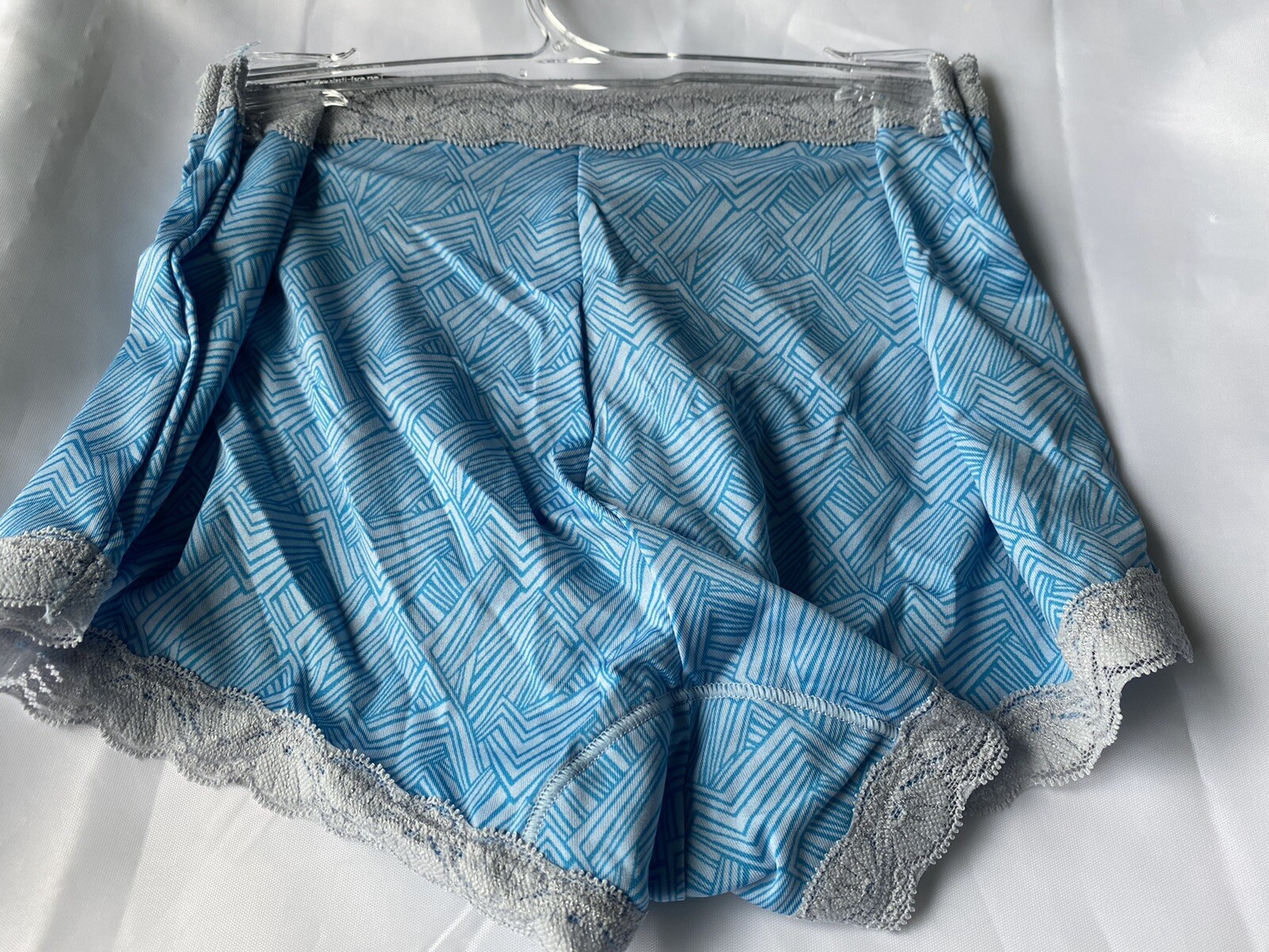 Maidenform Boy Short Blue Gray Geometric Style 40760 Size XXL Size 9 ...