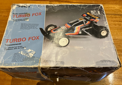 Boxed Vintage Tandy Turbo Fox Remote Control Power May Need Repair Read ...
