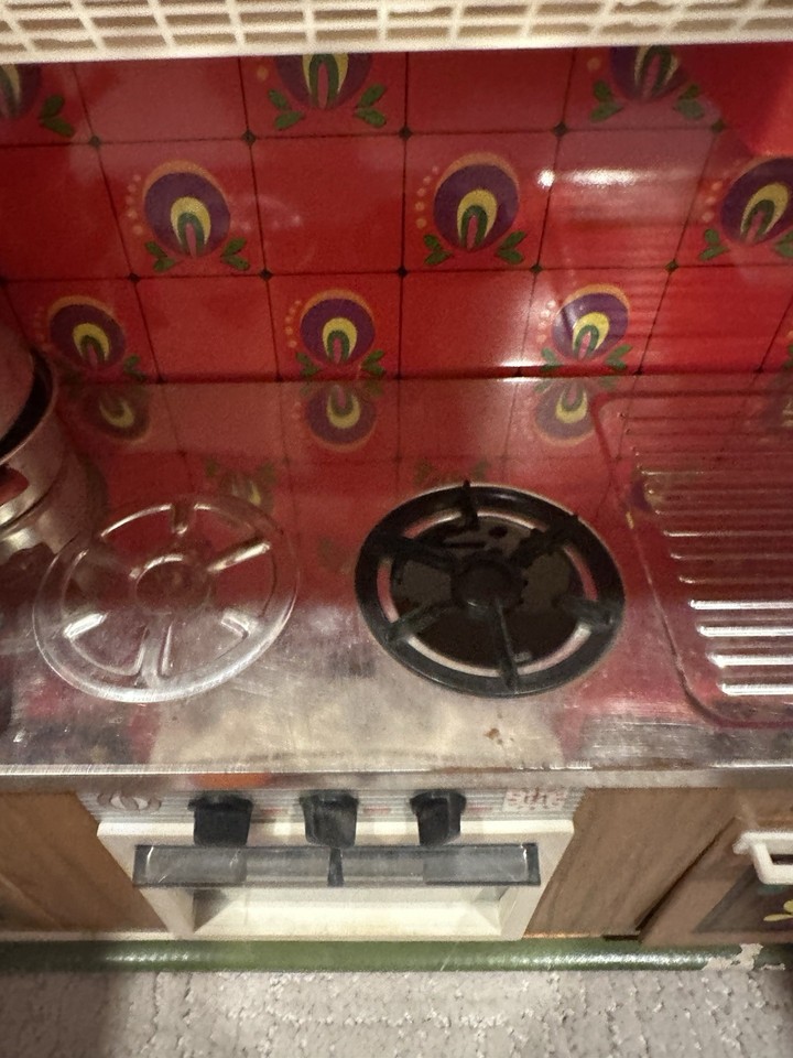 Vintage Fuchs German Tin Cardboard Toy Kitchen Dollhouse Meine Traum ...