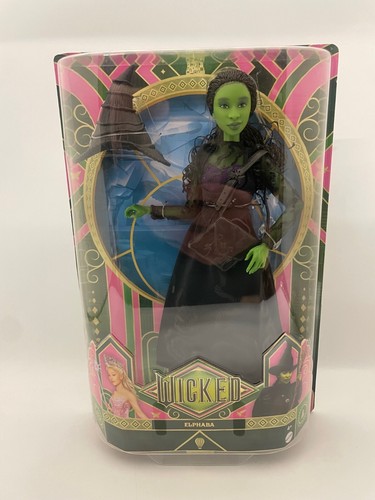 Mattel Wicked Movie Elphaba Fashion Doll URL Error Misprint In Hand | eBay