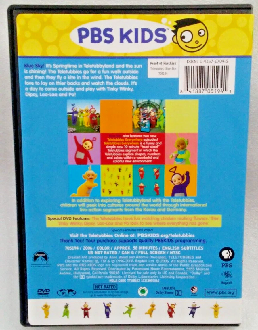 Teletubbies Blue Sky