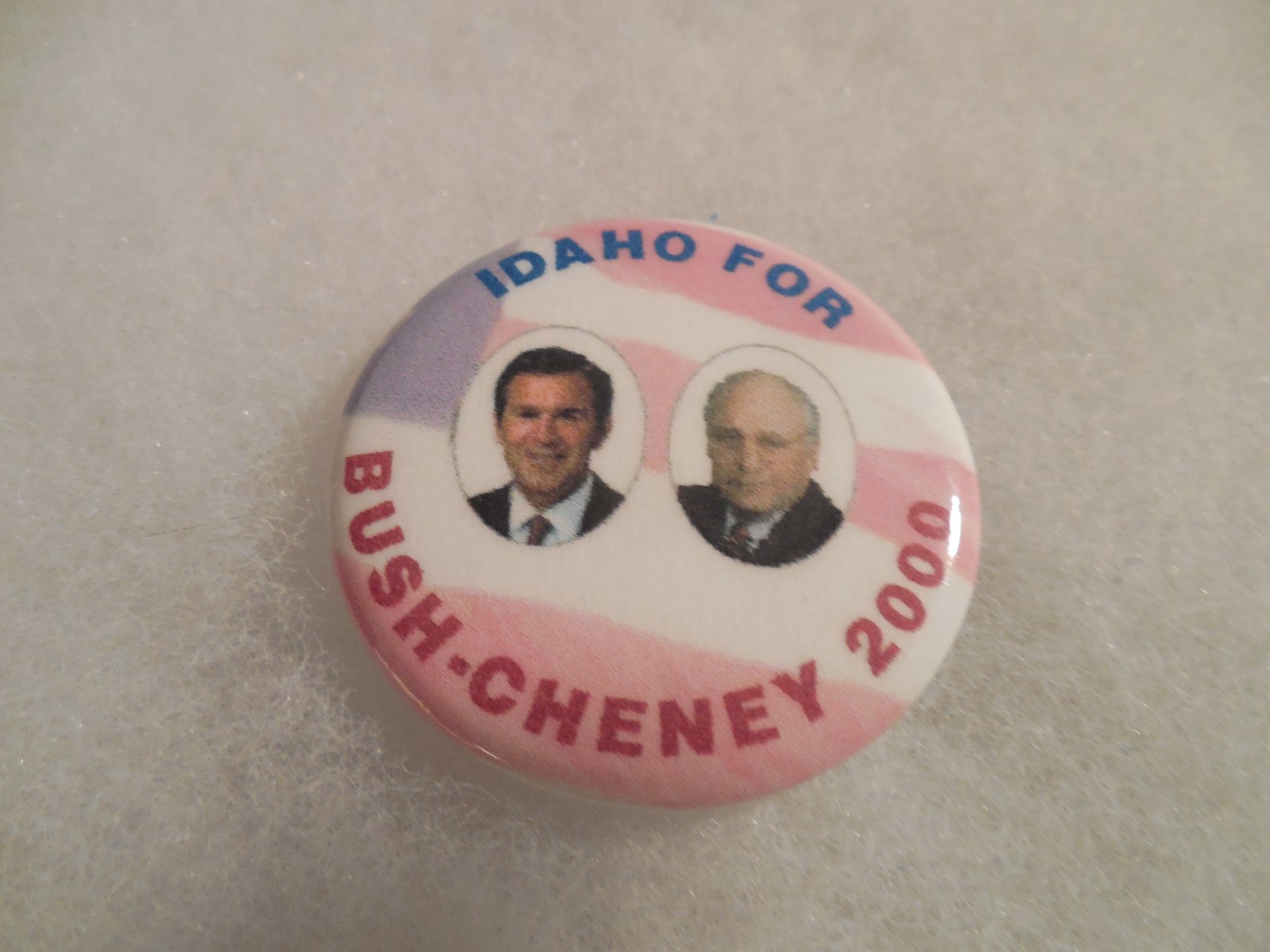 Idaho Presidential Pin Back George Bush Campaign Button Cheney 2000 ...