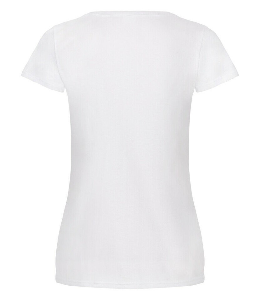 Ladies Plain T-Shirts Cotton Women Crew Neck Coloured Fitted Tee Shirt ...