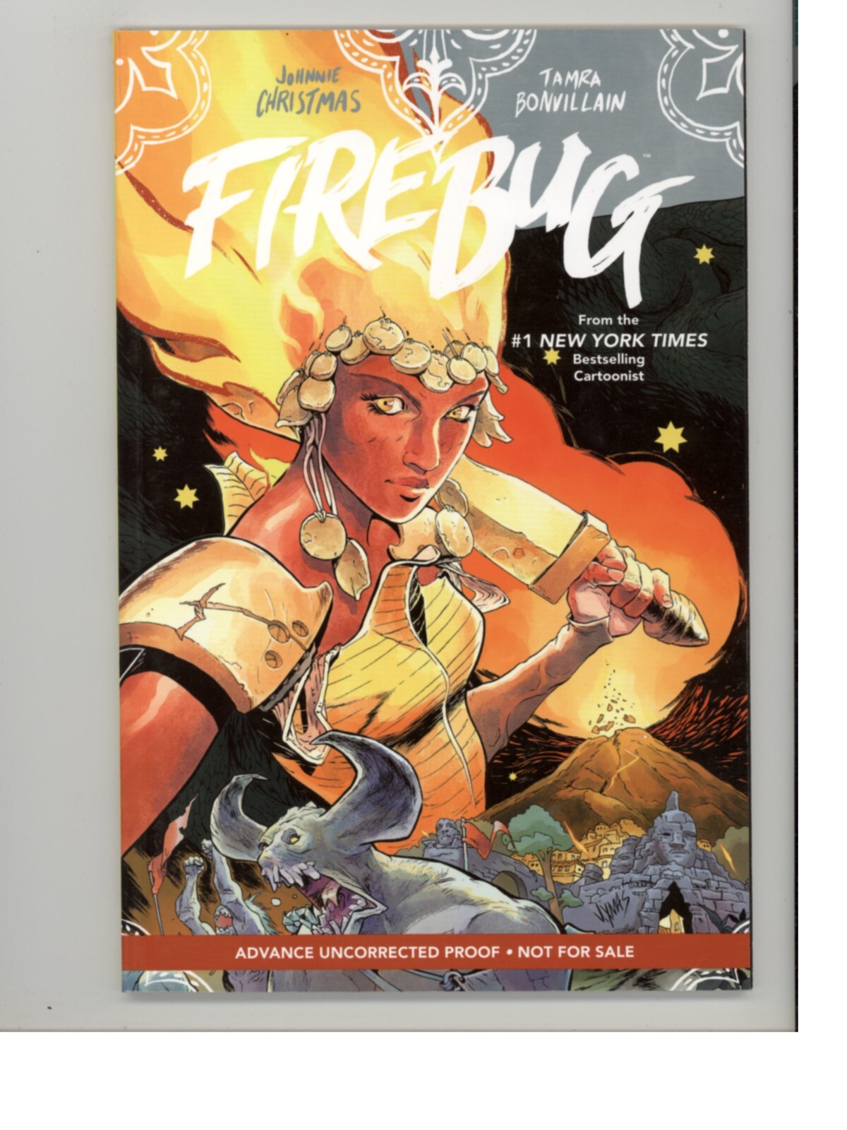 Firebug Image Graphic Novel ADVANCED UNCORRECTED PROOF NEW Never Read ...