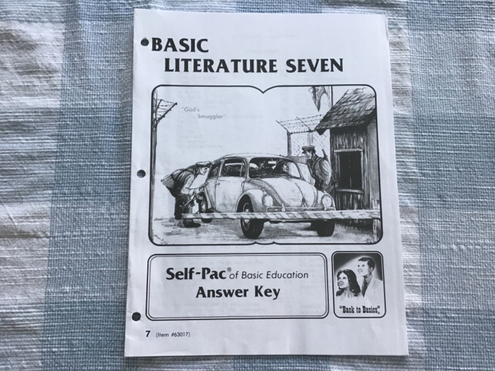 Basic Literature Seven Self PAC Answer Key | eBay