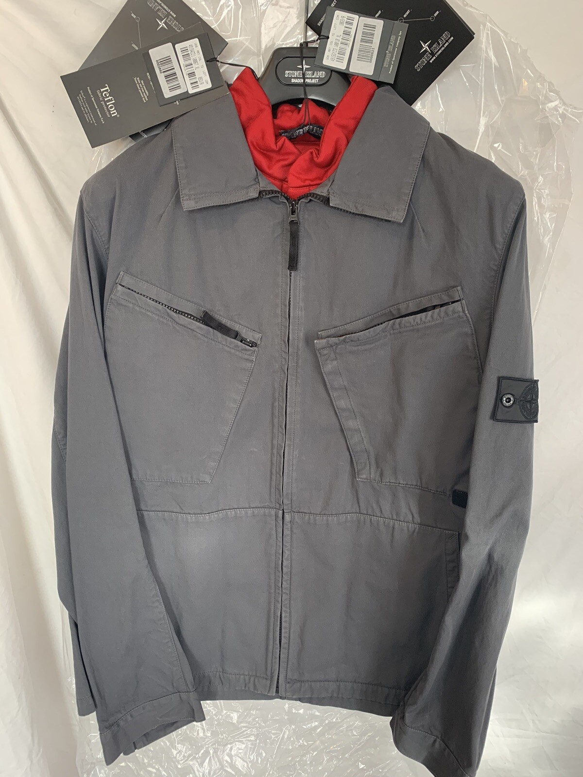 BNWT ==== SUPER RARE ===STONE ISLAND SHADOW PROJECT JACKET AND VEST ...