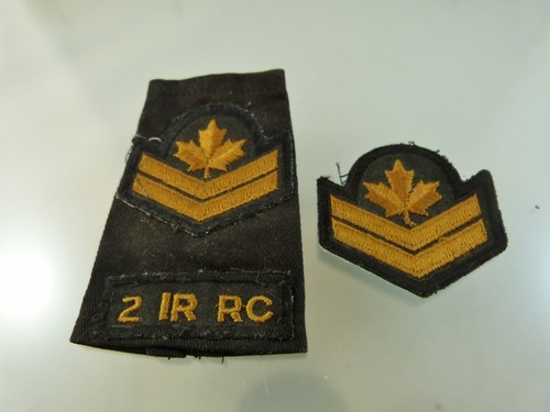 Canadian Army Forces Master Corporal Garrison Chevron Rank Badge Patch ...