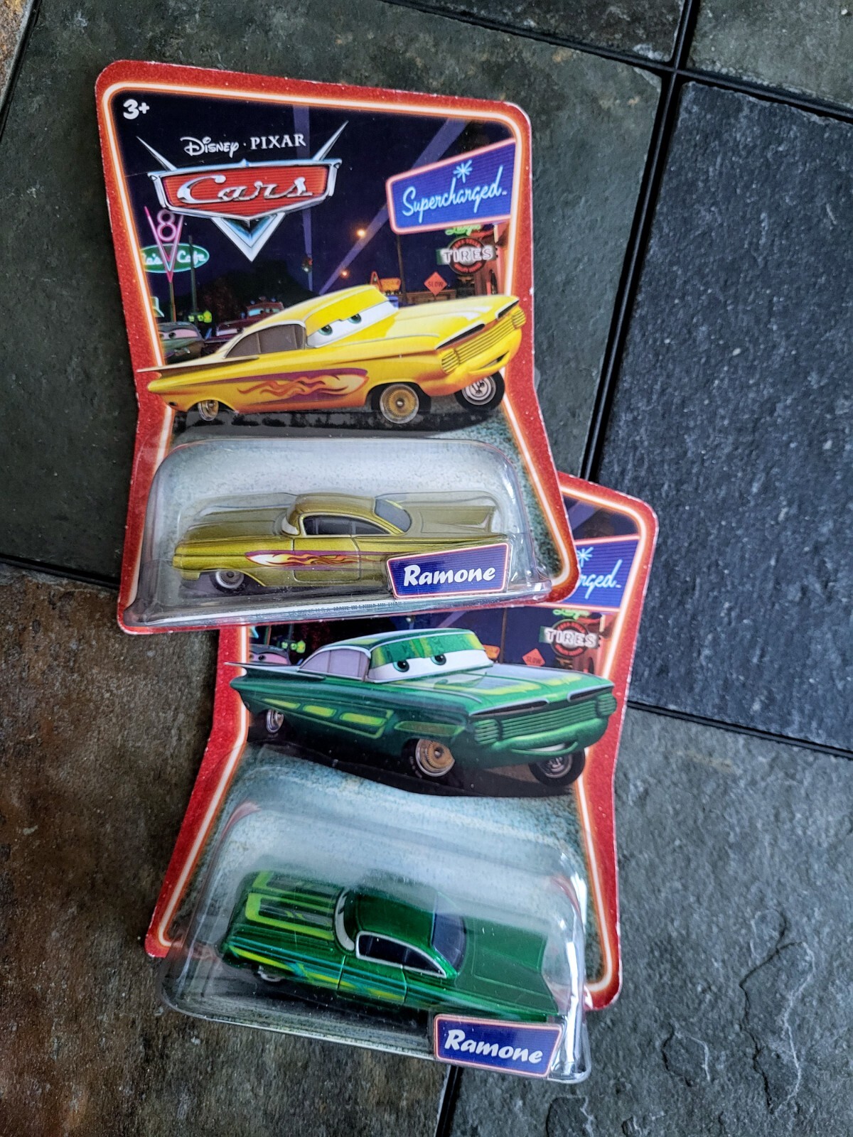 Disney Pixar Cars YELLOW Ramone Shake N Go Toy Vehicle by Mattel 2006