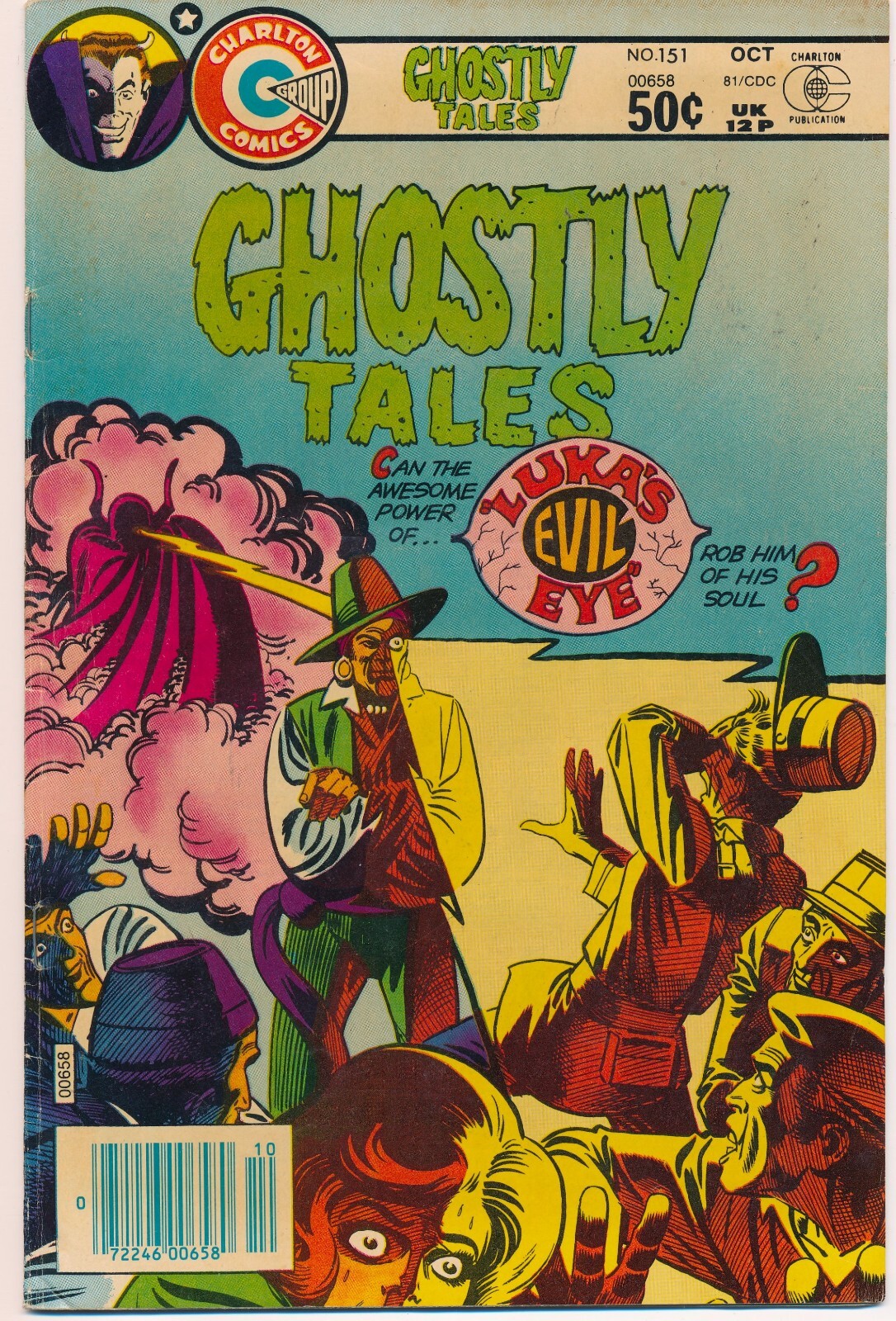 Ghostly Tales Comic Book #151, Charlton Comics, Copyright 1981 | eBay