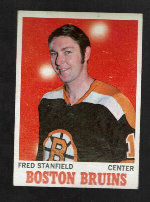 1970 Topps - Fred Stanfield - #5 Boston Bruins EXCELLENT | eBay
