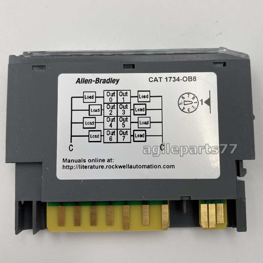 AB 1734-OB8 Ser C Point I/O 8-Point Digital Output Module 1734OB8 New ...