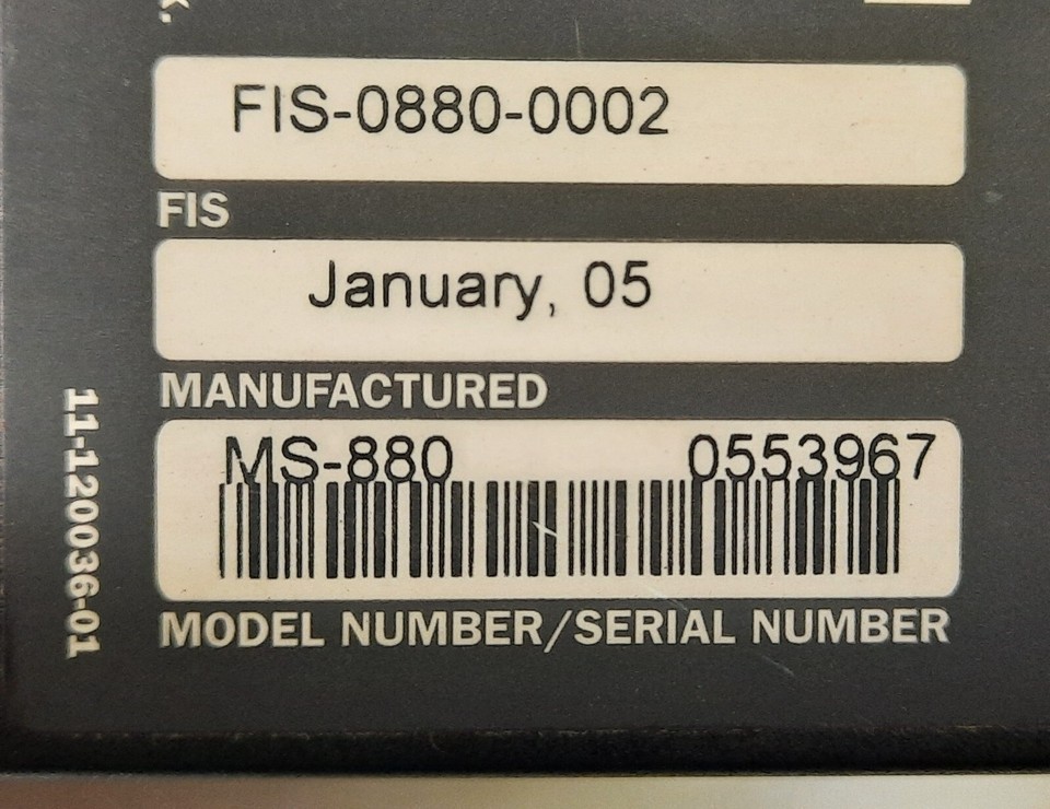 Microscan MS-880 Scanner | eBay