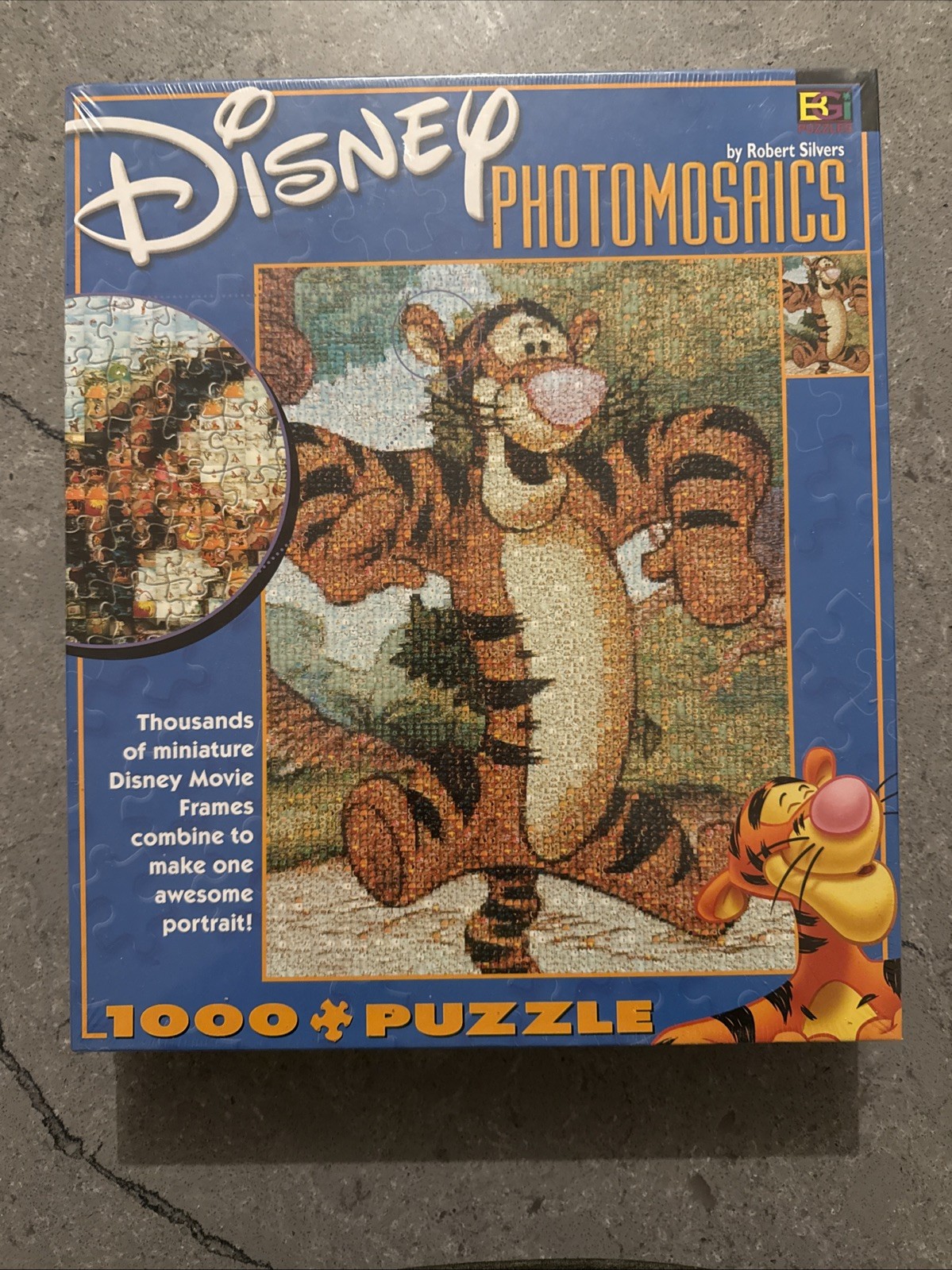 Disney Tigger Photomosaics 1000 PC Jigsaw Puzzle Buffalo Games for sale ...