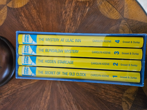 NANCY DREW BOX SET (4) MYSTERY STORIES COLLECTION BRAND NEW SEALED FREE ...