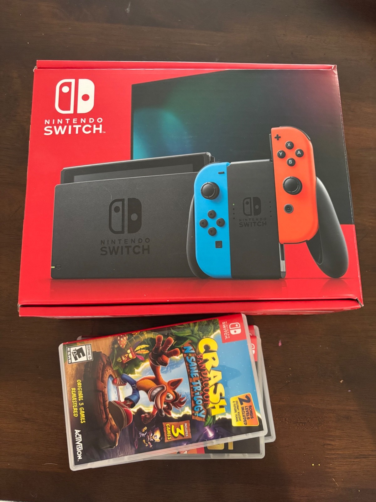Nintendo Switch Console Slightly Used with Accessories and 3 Games | eBay