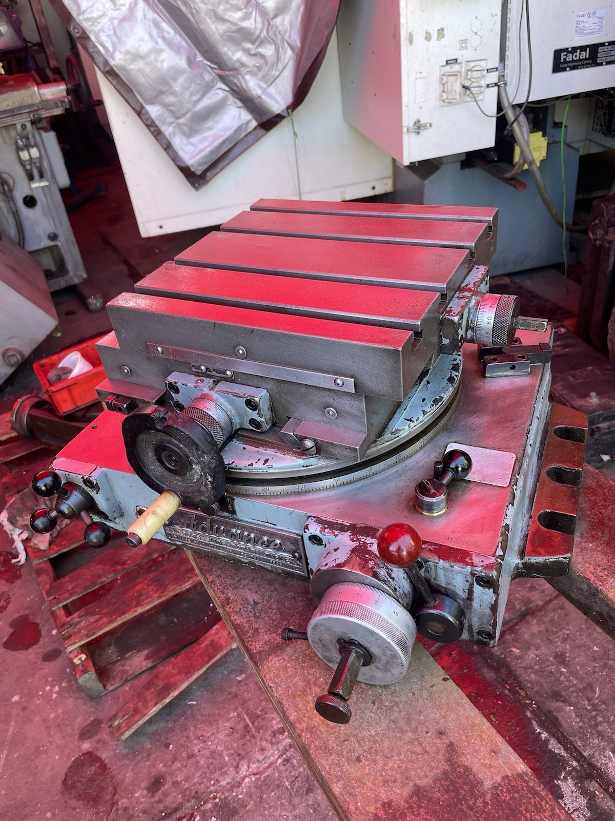 ADVANCE CROSS SLIDE ROTARY TABLE 11” X 11” | eBay