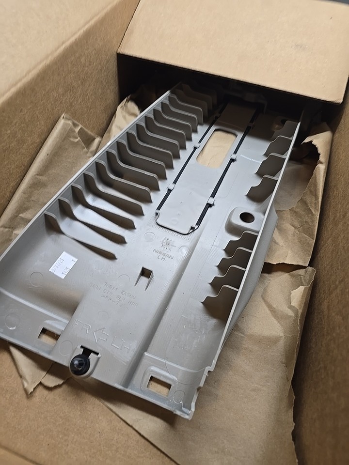 Genuine 2005-2025 Nissan Frontier Left Upper Center Pillar Trim 76914 ...