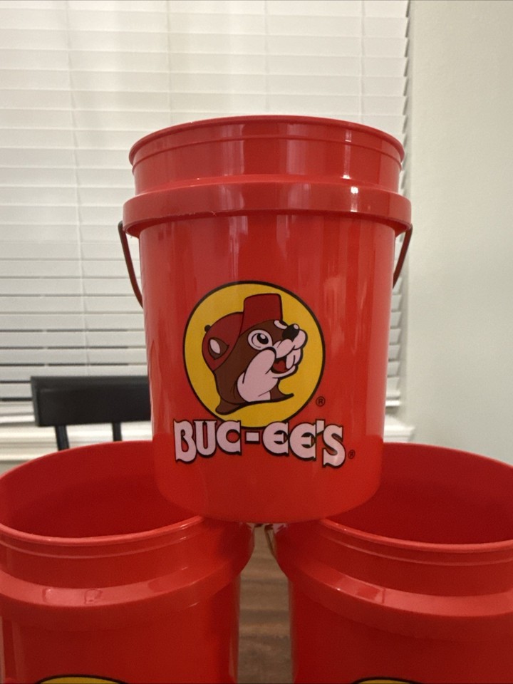 Buc-ee’s Red Mini Bucket – Official Buc-ee’s Logo Collectible Souvenir Pail -1pc | eBay
