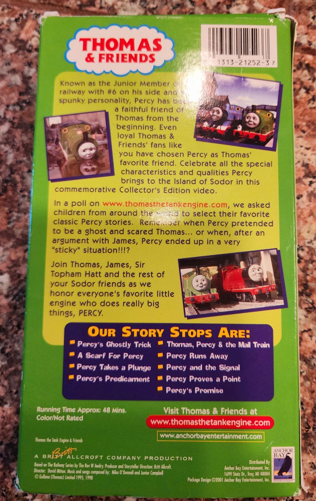 Thomas the Tank Engine & Friends Best Of Percy VHS Tape VTG | eBay