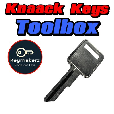 Knaack Toolbox Keys Replacement Spare Made key Cut to Code K001-K100 | eBay