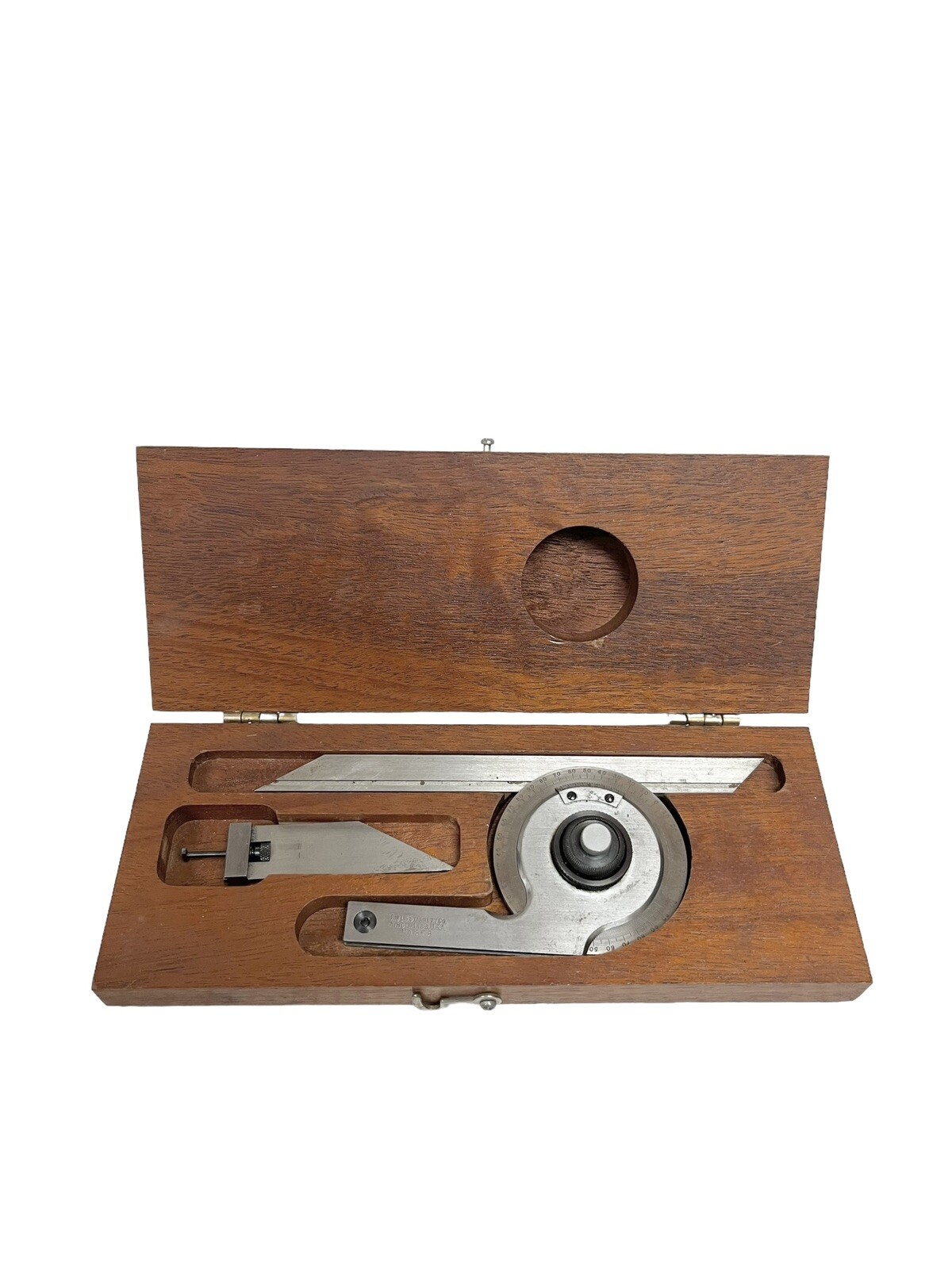 Starrett C359 Precision Universal Bevel Vernier Protractor Machinist ...