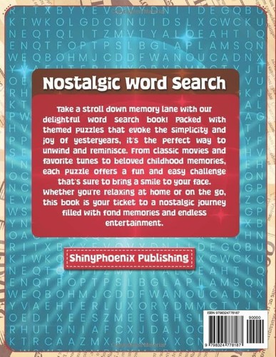 Nostalgic Word Search: Large Print Puzzles to Revive your Golden ...