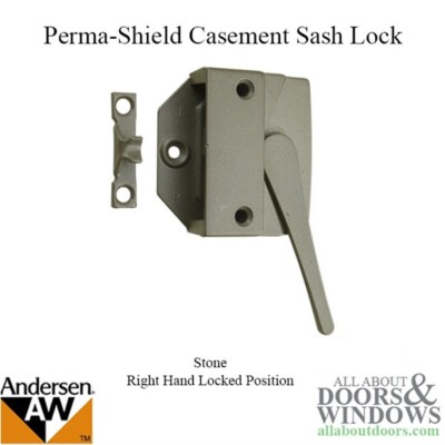 Andersen Casement Window Sash Lock, Perma-Shield 1979-95, RH - Stone | eBay