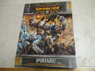 Warmachine Prime MKII Privateer Press PIP 1021 PB Book Rulebook 2009 ...