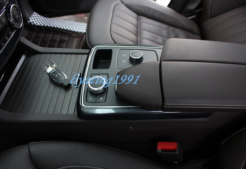 Carbon Fiber Style Inner Trim Kit Full Set Cover For Benz GLE W166 2015 ...