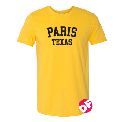 PARIS TEXAS Tshirt Cult Film 80s inspired logo Retro Vintage Paris ...