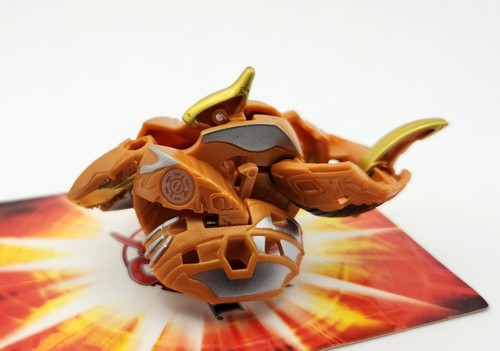 Bakugan Sharktar Aurelus Gold Geogan Rising B800 Battle Brawlers | eBay