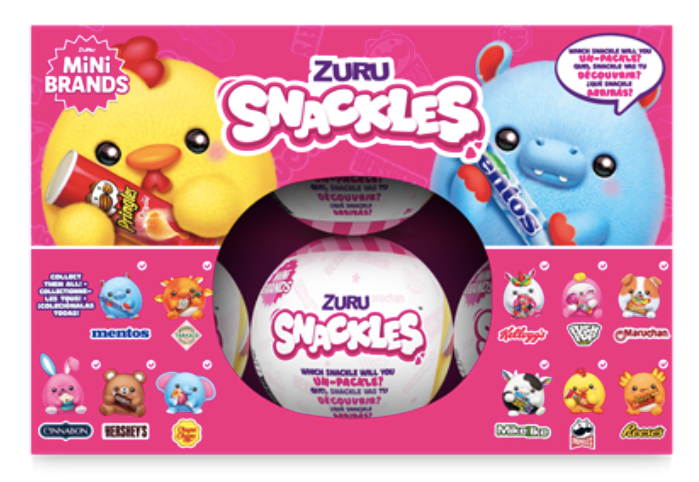 1 Snackles Mini Brands Small Plush Series 1 Blind Capsule 5 Surprise ...