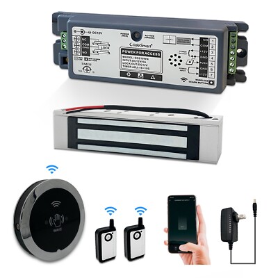 WIFI access control Wireless and touchless sensor switches kit with ...