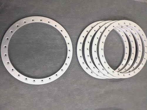 5 Aluminum Functional Beadlock Rings for Jeep Rubicon JK JL 17" 392 XR ...