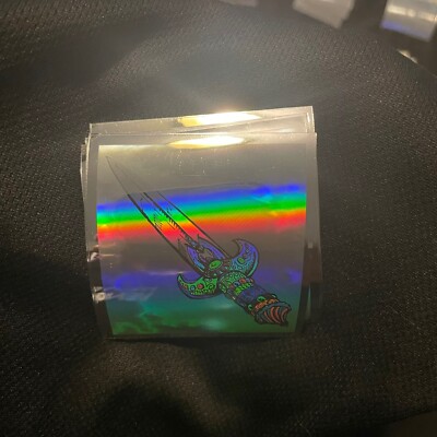 Hero Quest Merlin Sticker Hasbro 1991 Holographic Letter H Unused | eBay