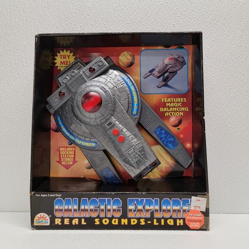 Vintage S.S. Galactic Explorer 11.5" Space Ship Funrise 1996 - New In ...