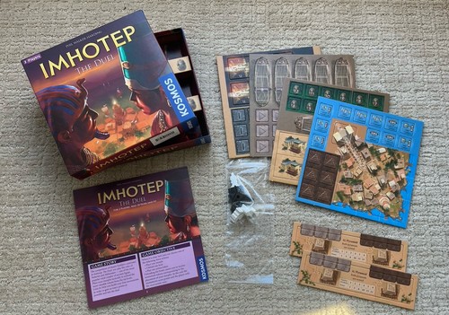 Imhotep - The Duel Board Game - NEW - Never Played ** Thames & Kosmos ...