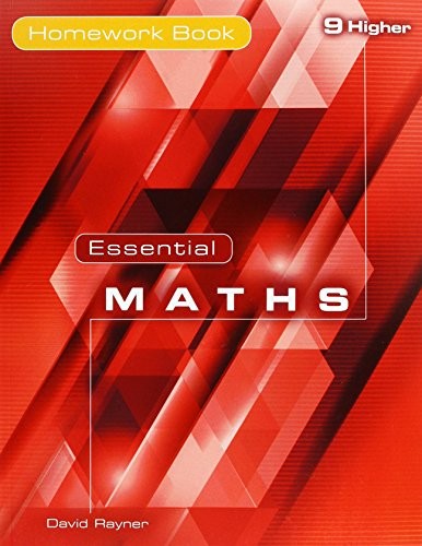 Essential Maths 9 Higher Homework Book by Michael White NEW BOOK | eBay