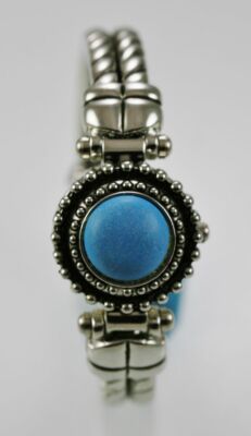 Decade Watch Womens Silver Stainless Steel Clip on Water Resistant ...