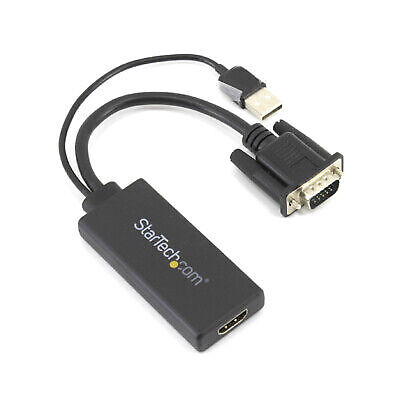 STARTECH VGA TO HDMI PORTABLE ADAPTER VGA2HDU | eBay
