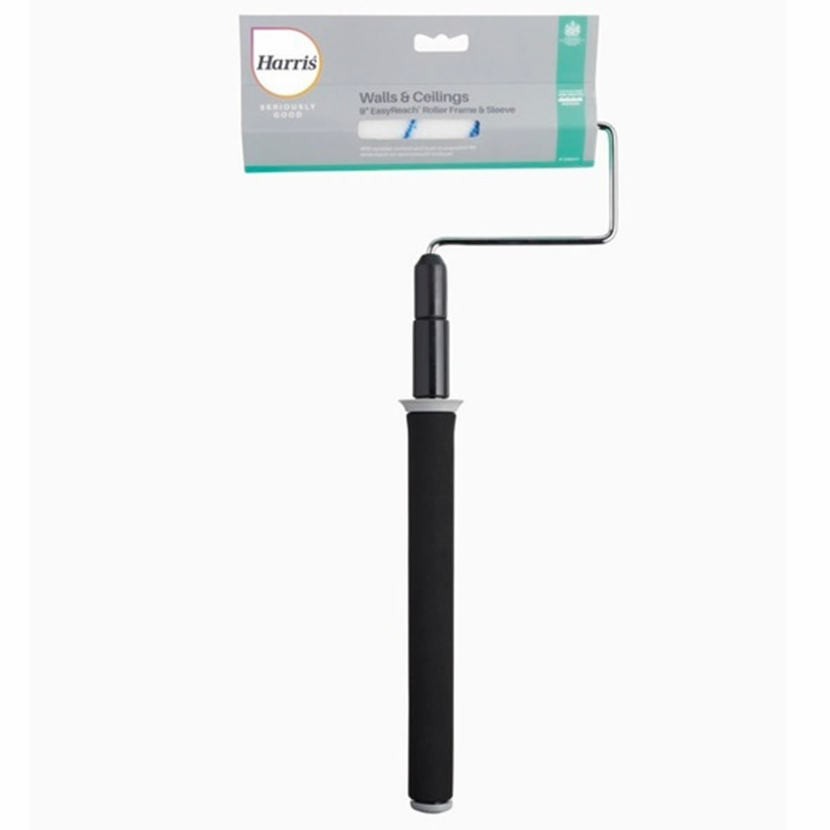 Harris 9" Telescopic Frame Sleeve Paint Roller Extending Pole & Skuttle ...