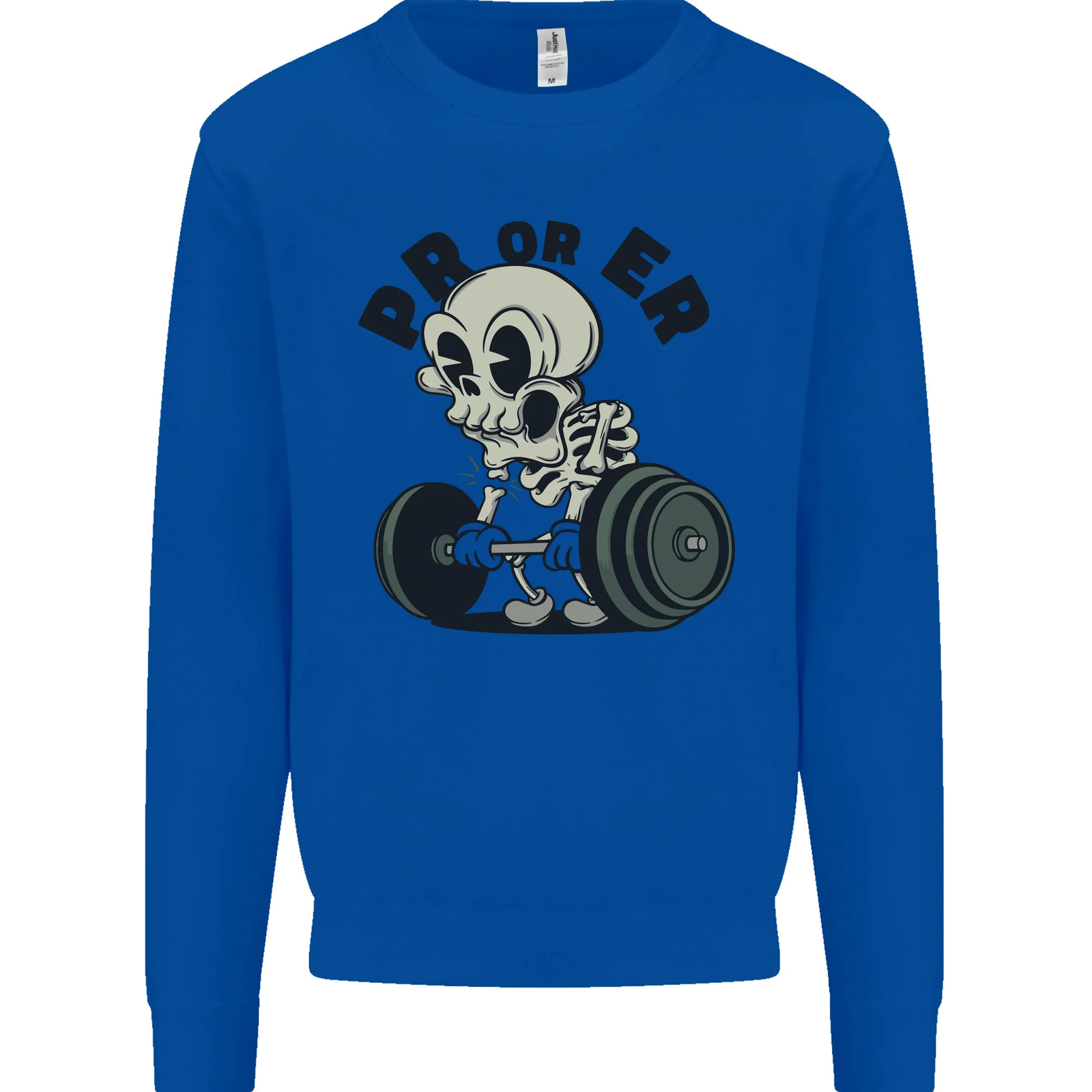 PR or ER Gym Bodybuilding Training Mens Sweatshirt Jumper | eBay