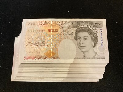 Dickens Kentfield TEN Pound £10 Banknote (1993-98) EF-Unc B369 Qty or ...