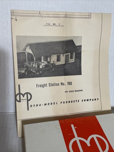 DYNA MODEL PRODUCTS CO HO FREIGHT STATION #100 NIB | eBay